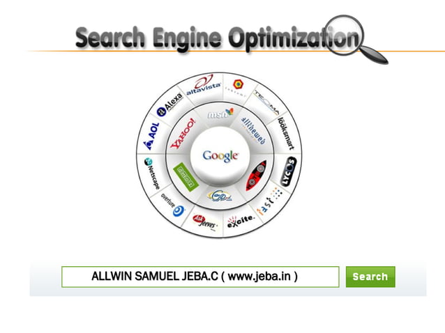 Seo - Search Engine Optimization seminar | PPT