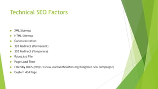 SEO 101- The Fundamentals 2013 | PPTX