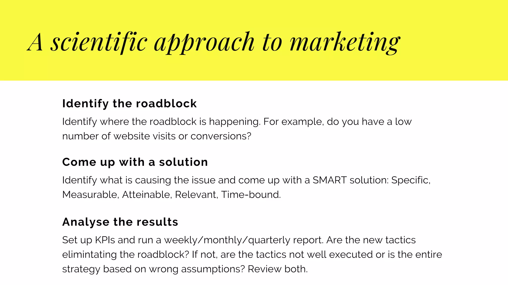 A scientific approach to marketing | PDF