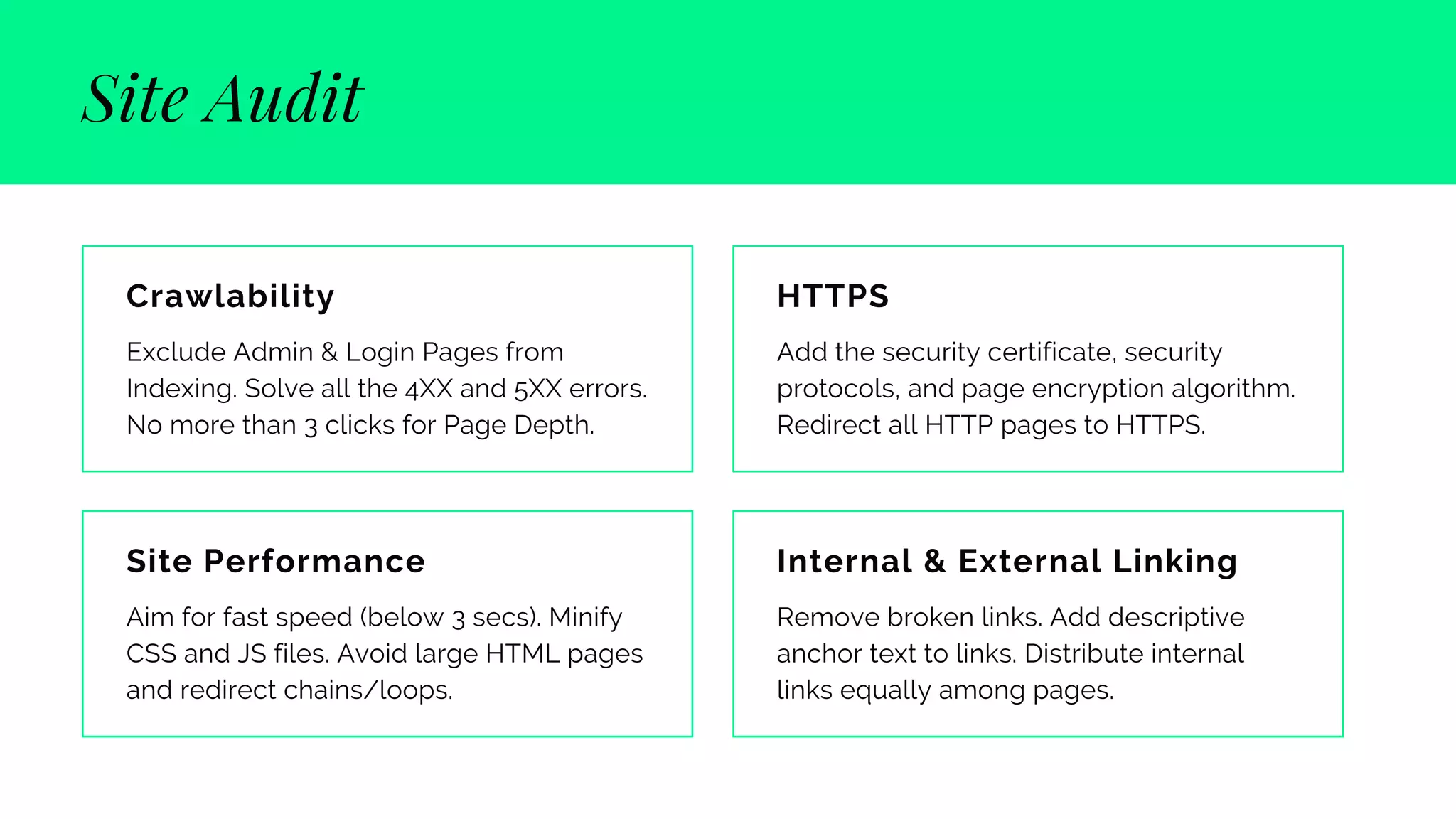 How to start a Site Audit (in SEMrush) | PDF