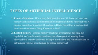 PPT ON ARTIFICIAL INTELLIGENCE | PPT