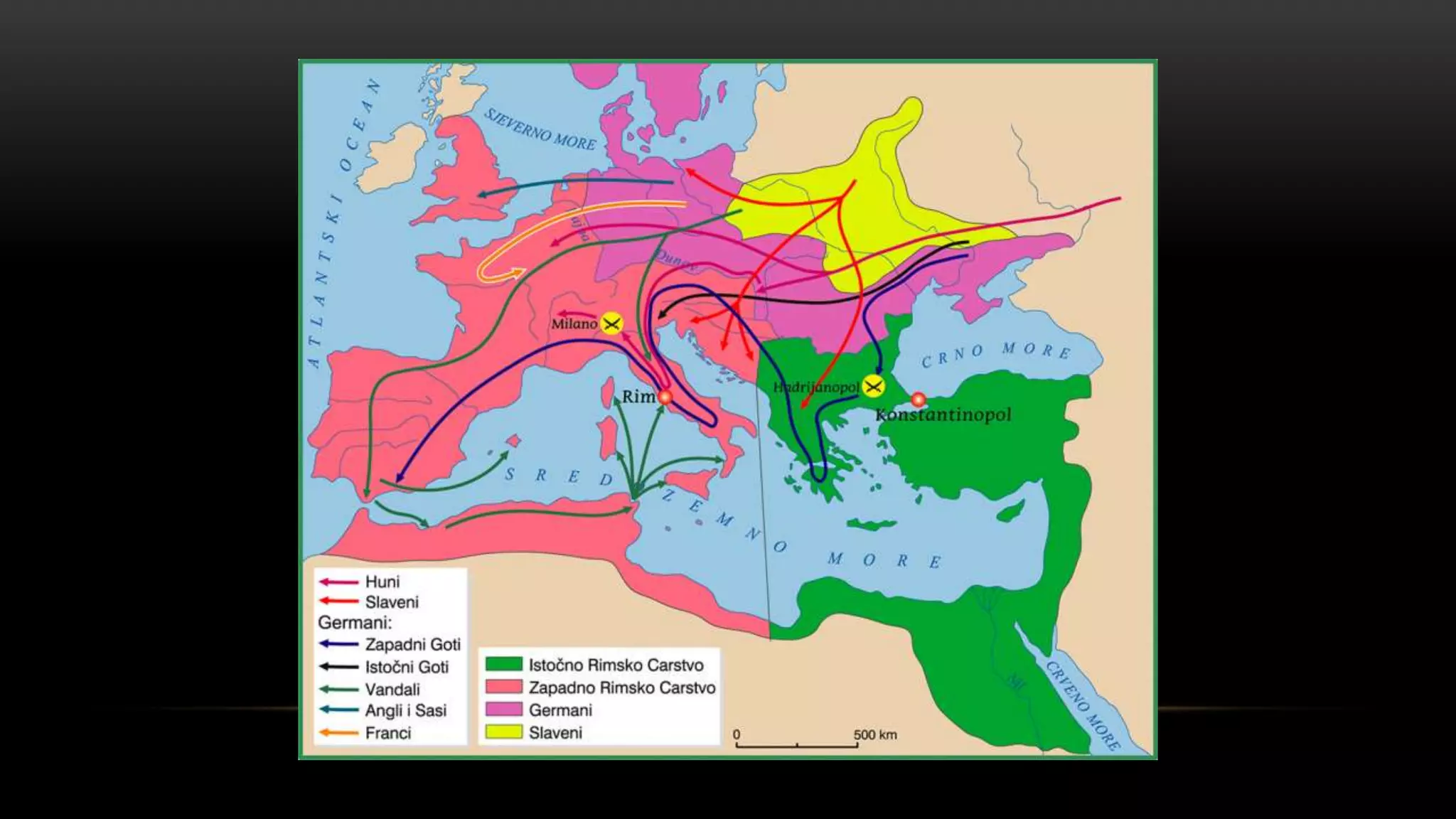Seoba naroda – kraj antike | PPTX