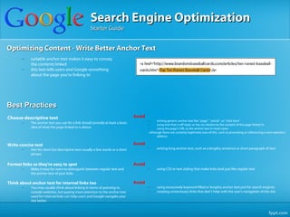 Search Engine Optimization Starter Guide | PPT | Internet for Beginners ...