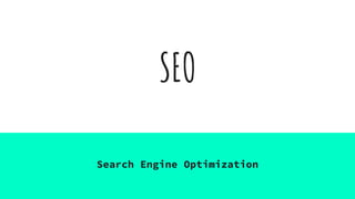 A BAsic Guide To Search Engine Optimization (SEO) | PPTX