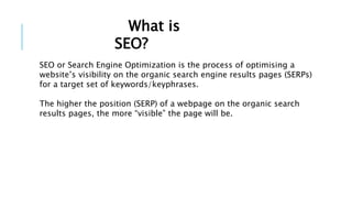 SEO Fundamentals and Off Page Best Practices | PPTX