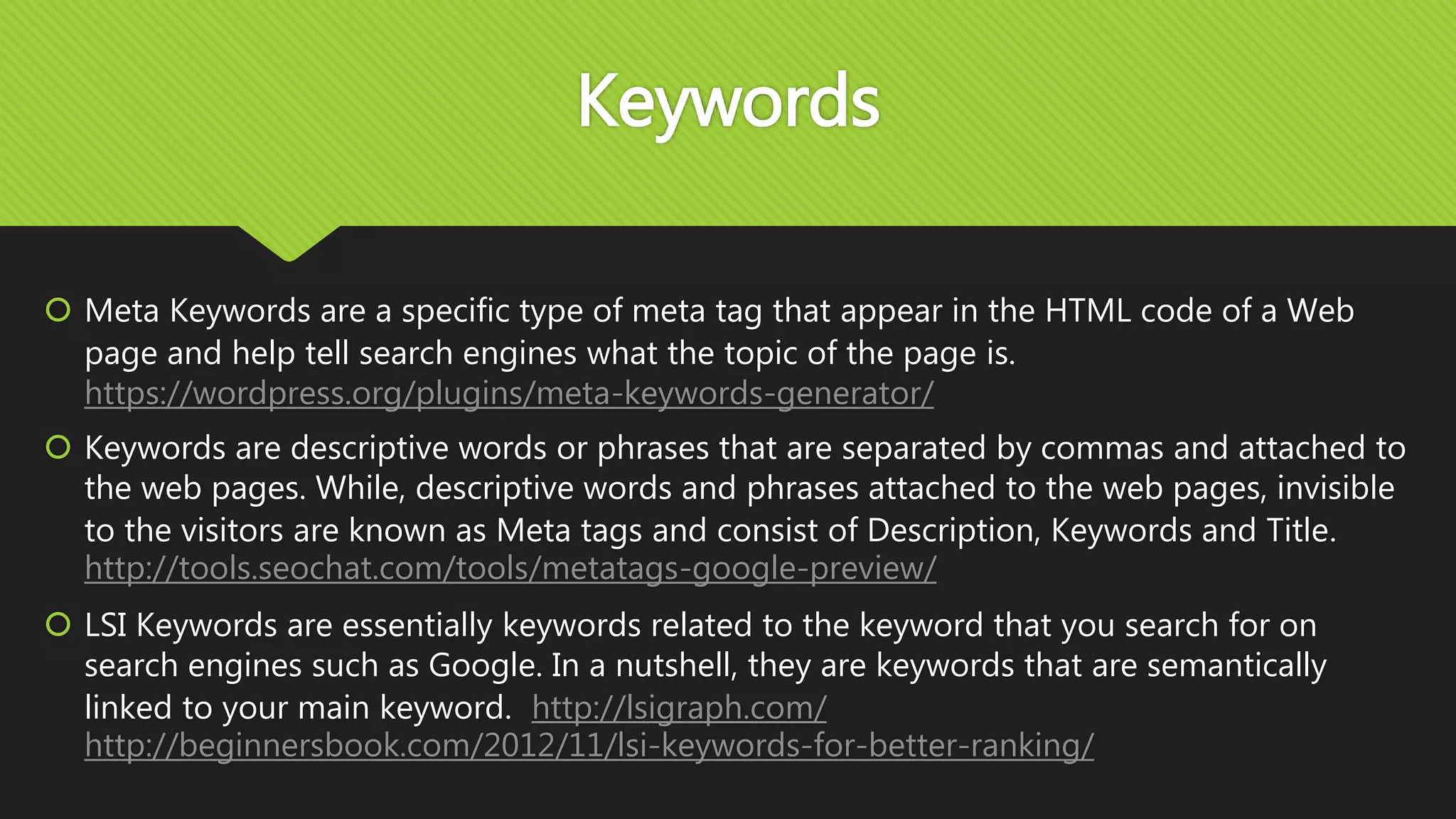 SEO basic tutorial | PPTX