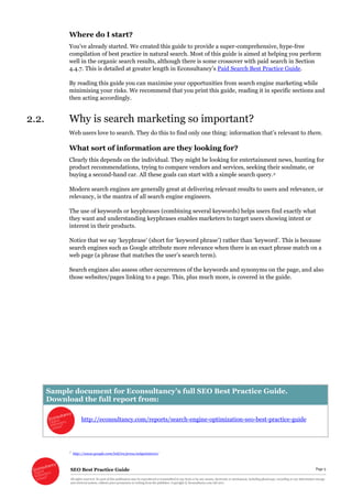 Seo best practice guide | PDF