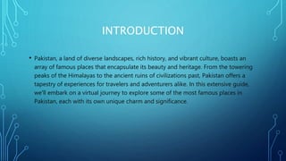 Explore Pakistan's Famous Places: A Journey Through History and Natural ...