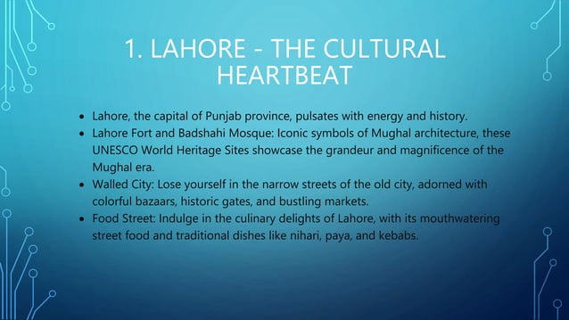 Explore Pakistan's Famous Places: A Journey Through History and Natural ...