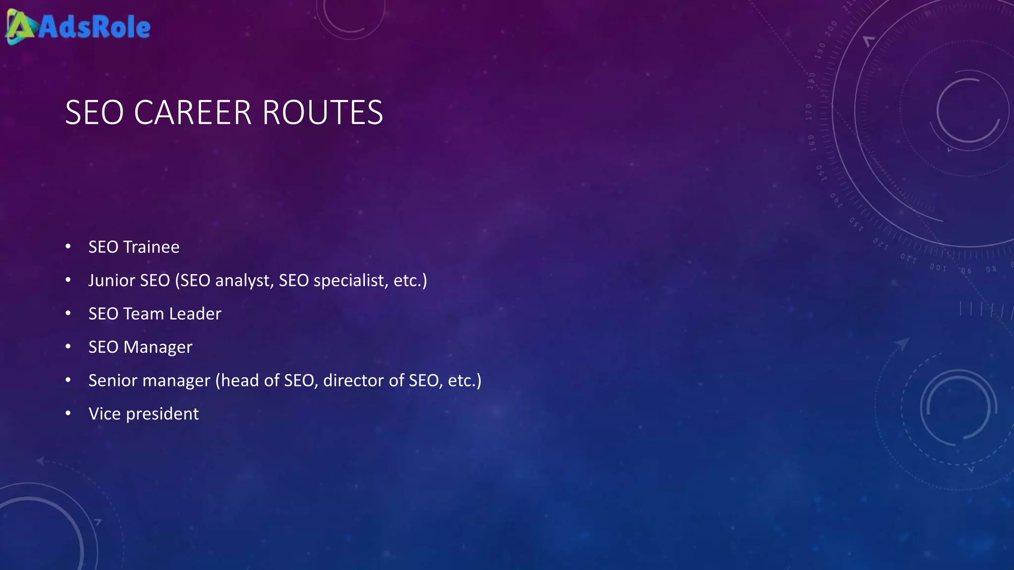 SEO Career Path | PPT