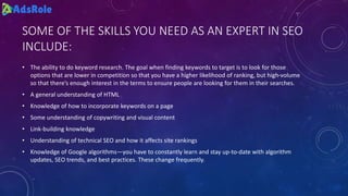 SEO Career Path | PPT