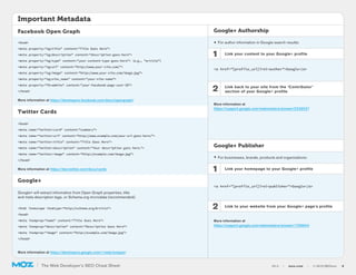Moz SEO Cheat Sheet | PDF