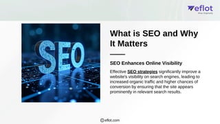 SEO Checklist for Website Growth - Eflot | PPT