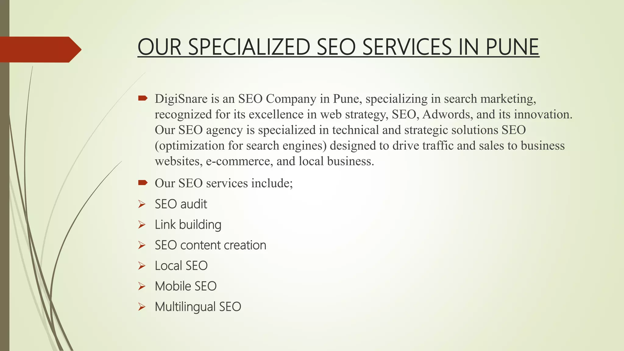 SEO Company in Pune | PPT