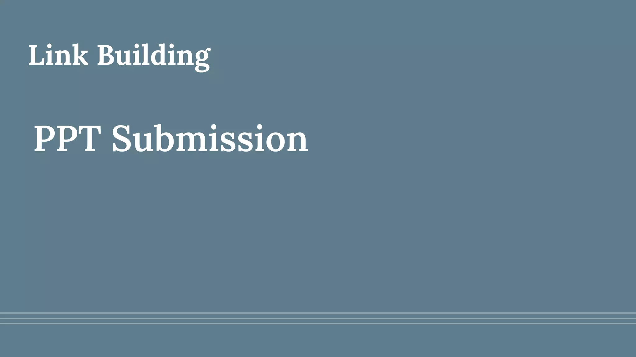 PPT SUBMISSION | PDF