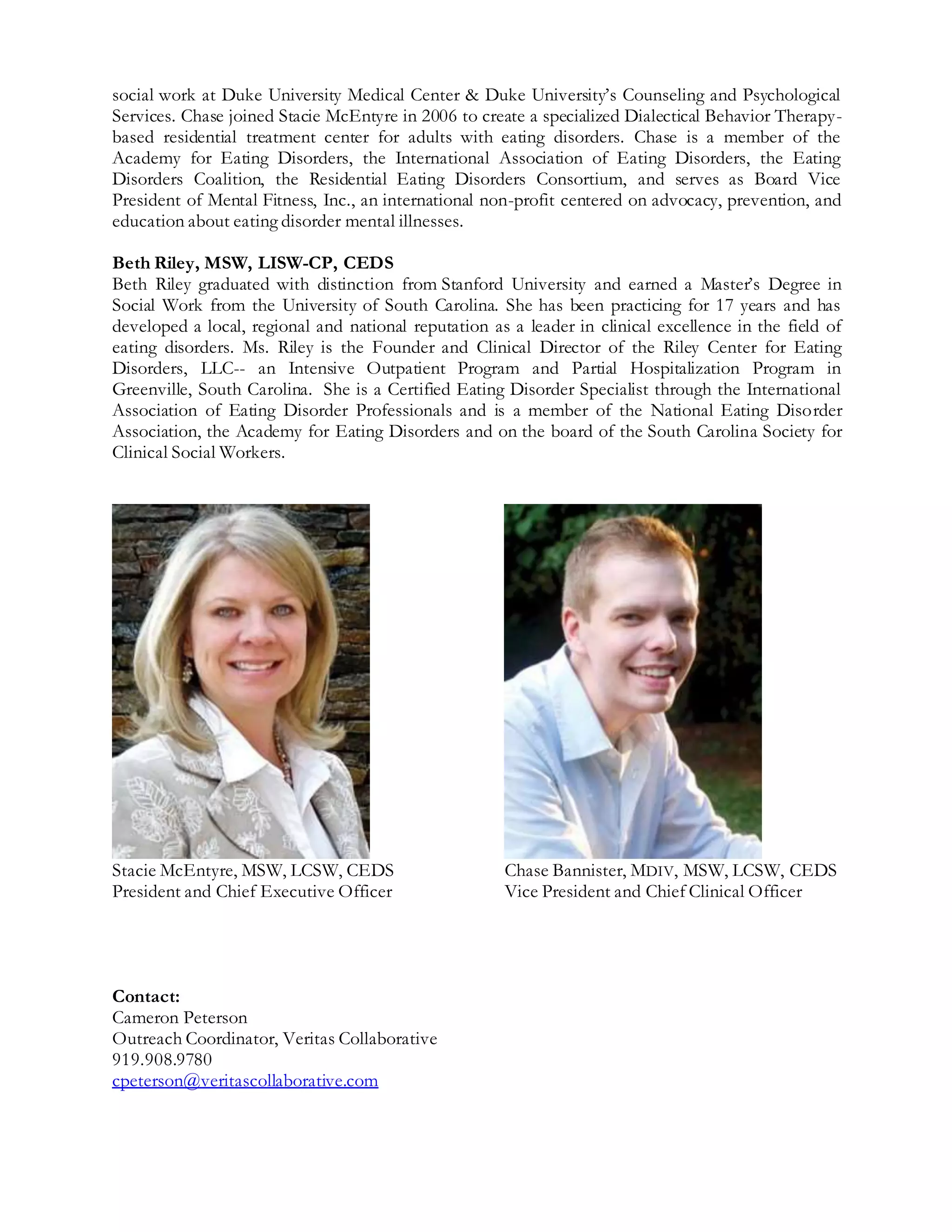 Specialty Adolescent Hospital Hosts Third Annual Symposium on Eating ...