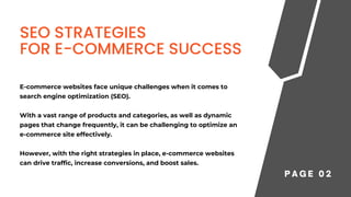 SEO for E-commerce | PDF