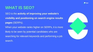 SEO for recruitment | PDF
