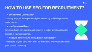 SEO for recruitment | PDF