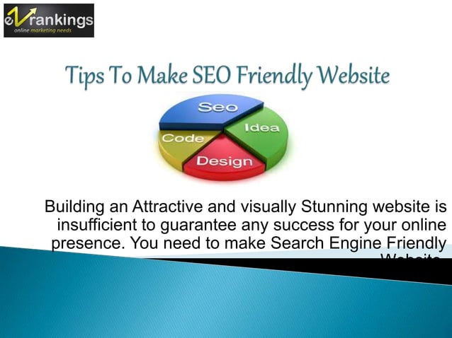 Seo friendly website | PPT