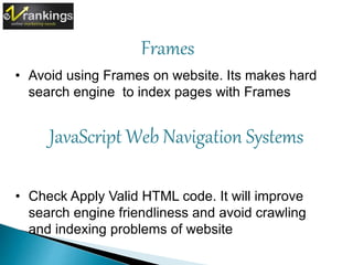 Seo friendly website | PPT