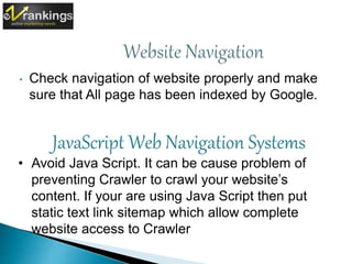 Tips To Make Seo Friendly Website | PPT