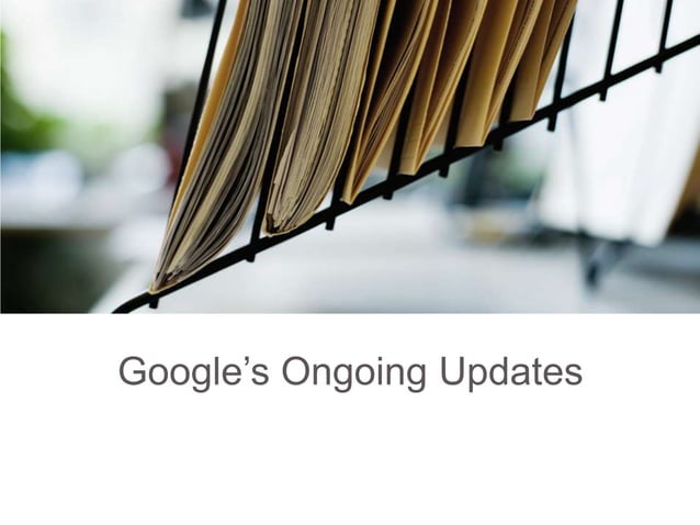 Google Hummingbird Update & Content Strategy | PPT