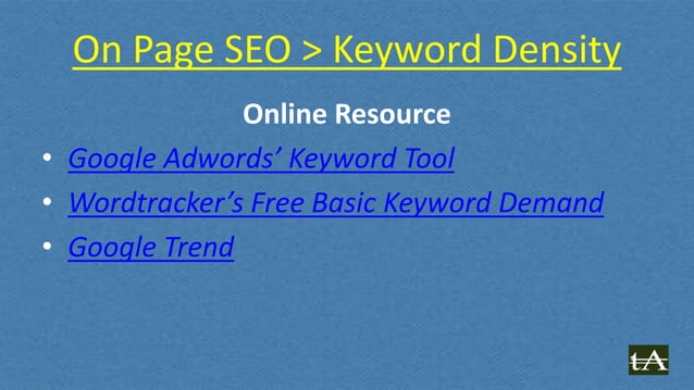 Seo introduction | PPT