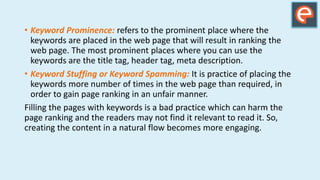 Secrets to Identify Highly-Effective SEO Keywords | PPT