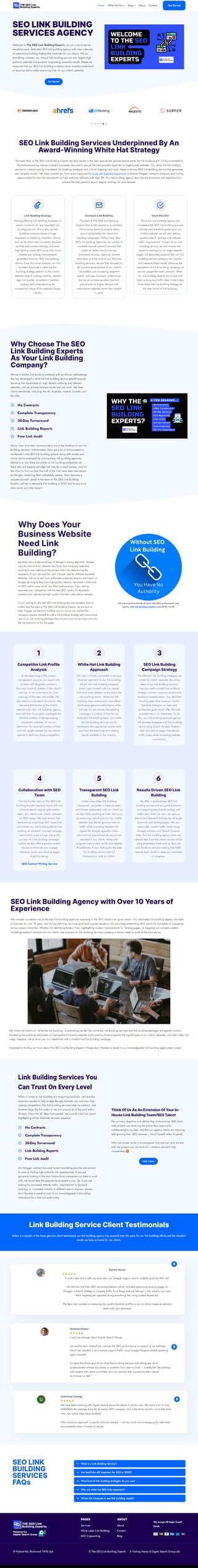 The SEO Link Building Experts | PDF