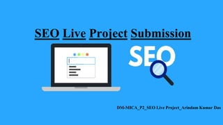 SEO Live Project | PPTX