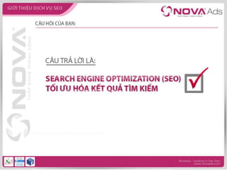 Dịch vụ SEO - Nova Ads | PPSX