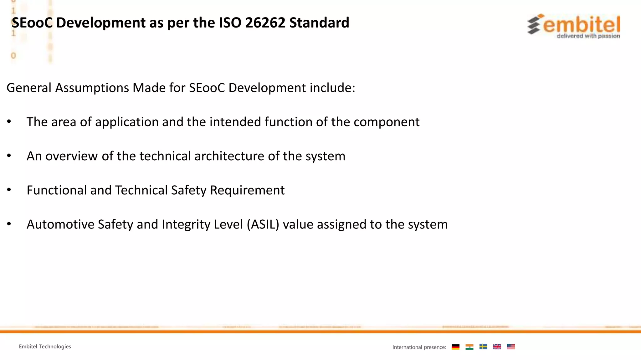 SEooC ISO 26262 | What is Safety Element Out of Context in Automotive ...