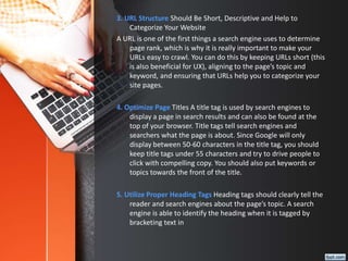 Seo on page ppt | PPT