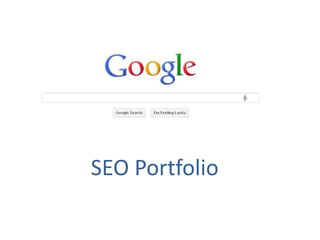 Webnisus Media SEO portfolio | PPTX