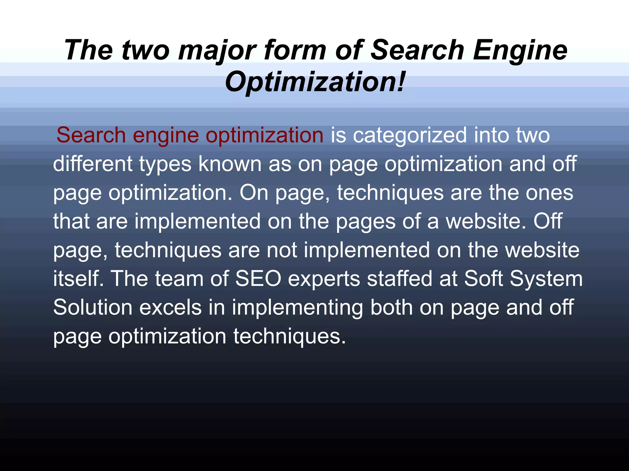 Search Engine Optimization | PPT