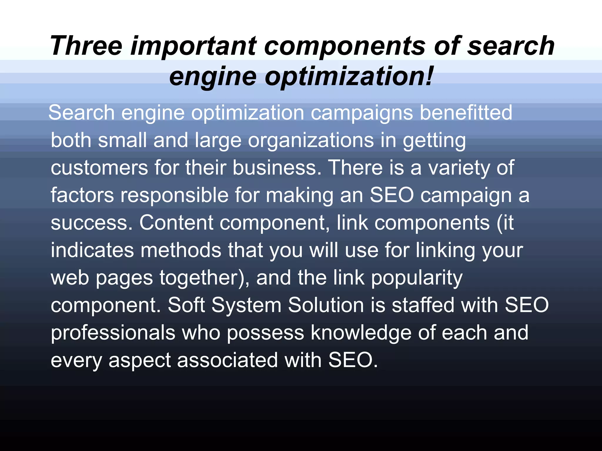Search Engine Optimization | PPT