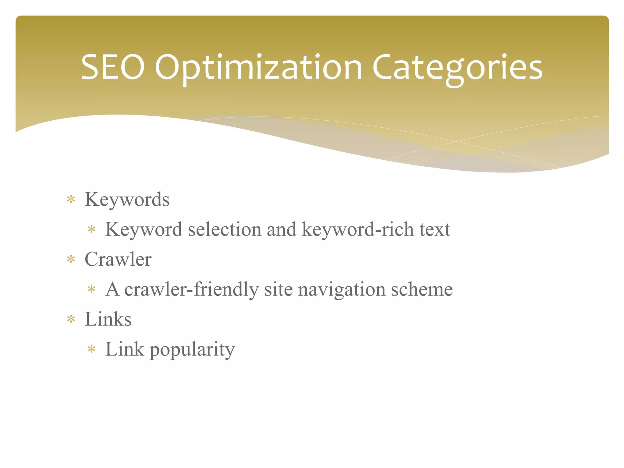 basic Seo ppt | PPTX