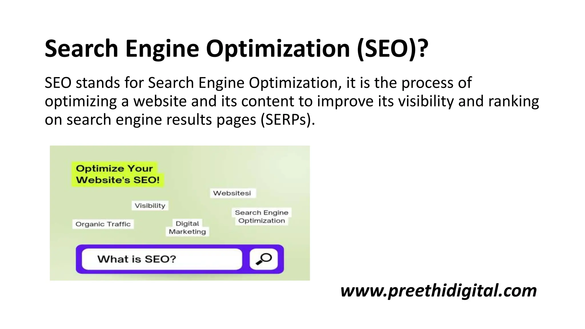 Search Engine Optimization and it's types | PPT