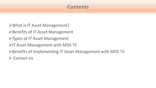 IT Asset Management | PPTX