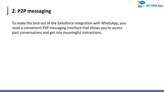 Must-Have Capabilities for Effective WhatsApp Messaging in Salesforce | PPT