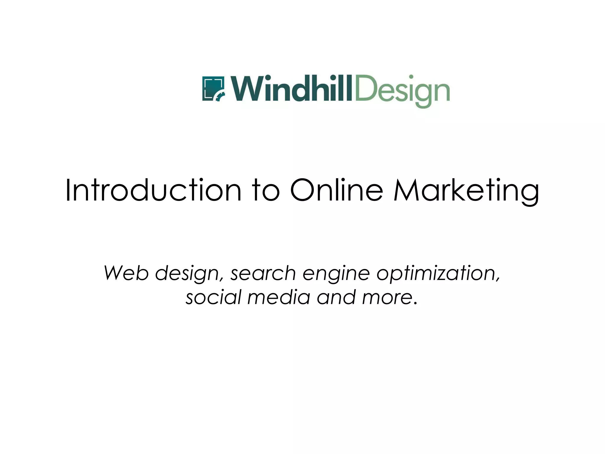 Online Marketing Presentation | PPT