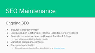 Seo Presentation | PDF