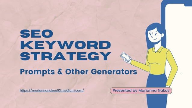SEO - Keyword Research Prompt Strategy -Marianna Nakou | PDF