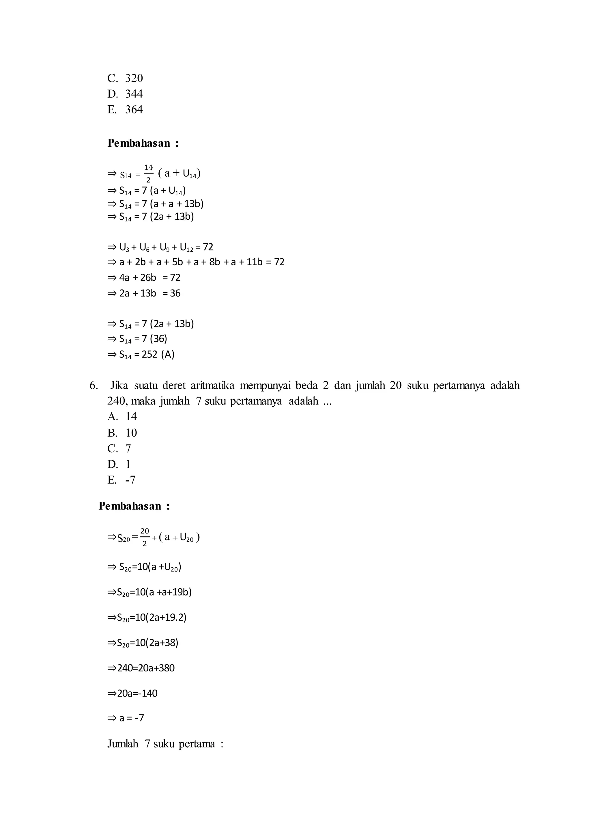 Tugas Matematika | PDF
