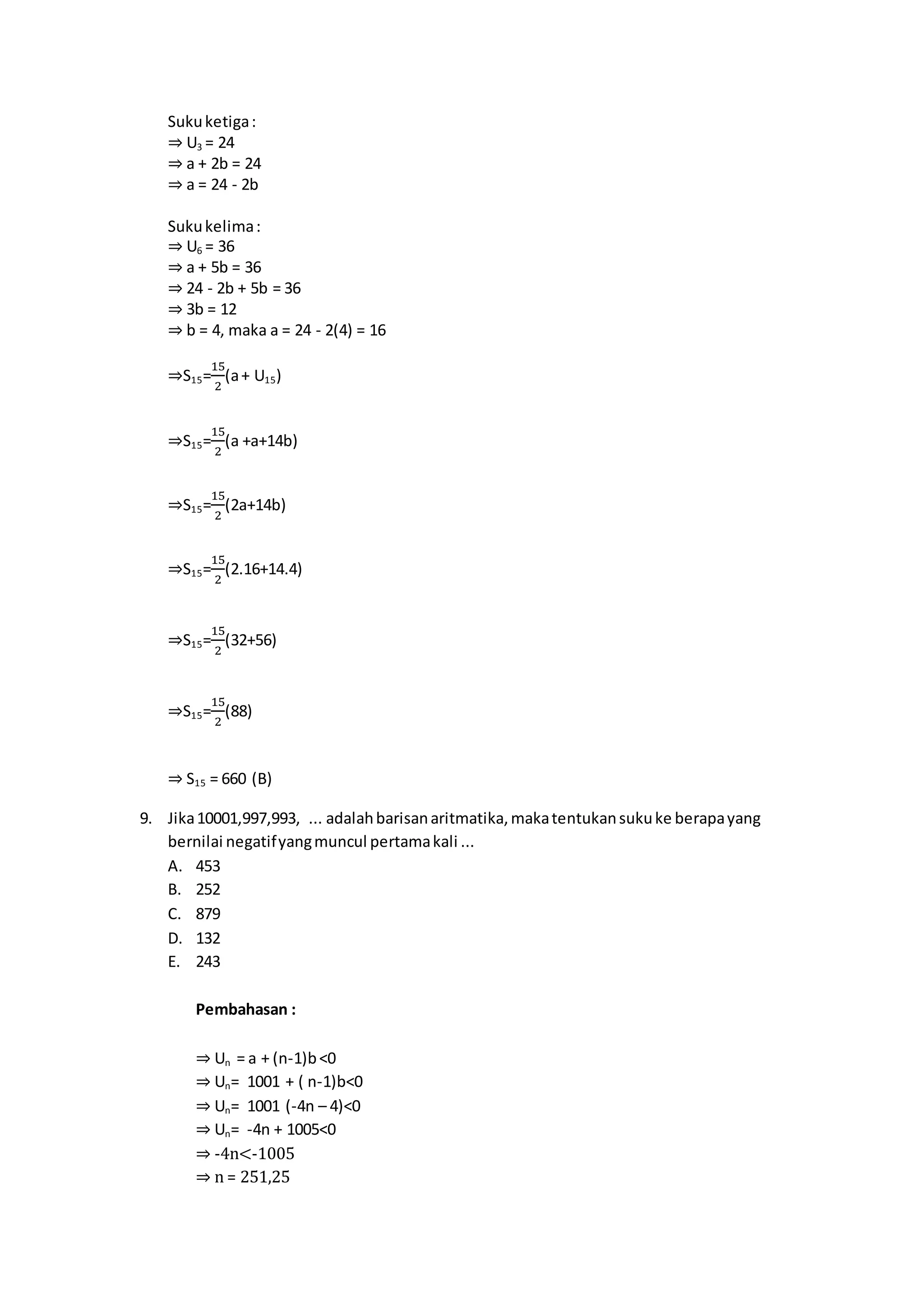 Tugas Matematika | PDF