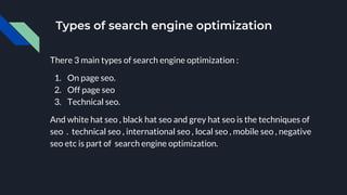 SEO ( Search engine optimization) (1).pptx