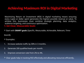 SEO SEM Digital Marketing presentation | PPTX