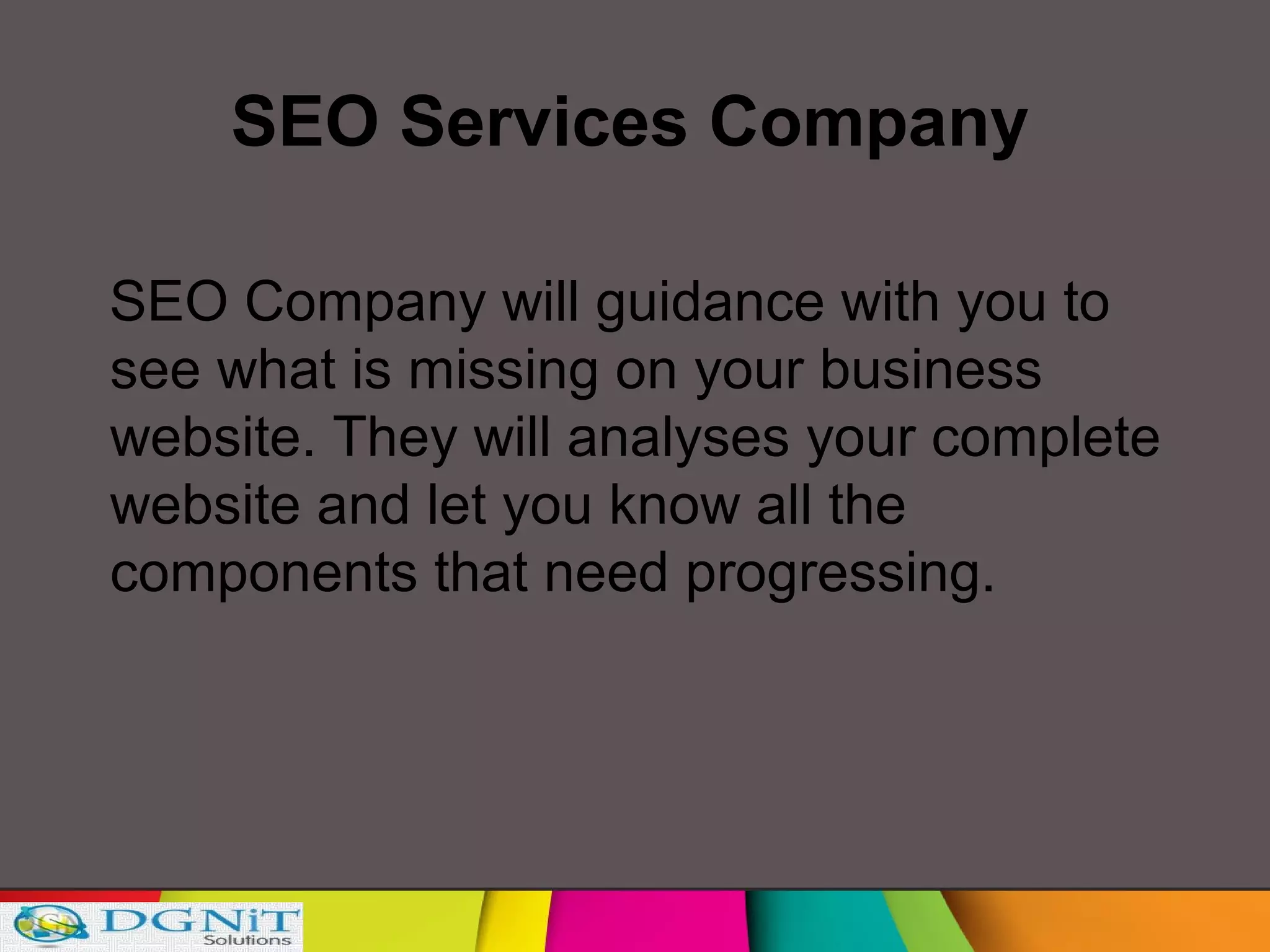 Best seo services company | PPT