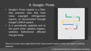 SEARCH ENGINE OPTIMIZATION | PPTX | Web Design and HTML | Internet